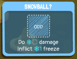 equipment:snowball_alternate [Official Dicey Dungeons Wiki]