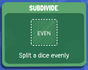 equipment:subdivide [Official Dicey Dungeons Wiki]