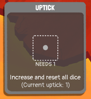 equipment:uptick [Official Dicey Dungeons Wiki]